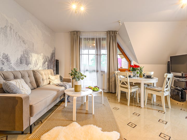 Cozy Apartment With Terrace And Moutain View - Zakopane