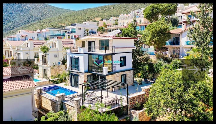 Kalamar Sea View Villa- Kalkan - Turkey