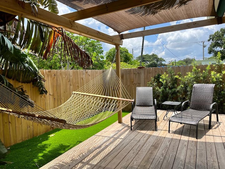 Casa Tulum- Cozy, Private Deck With Outdoor Shower - Fort Lauderdale