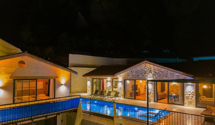 Hillstone Villa2 Yıldızlar Doğa - Kalkan