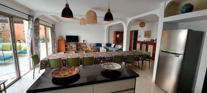 Superbe Maison Patio & Terrasse 13 Pers - Agadir