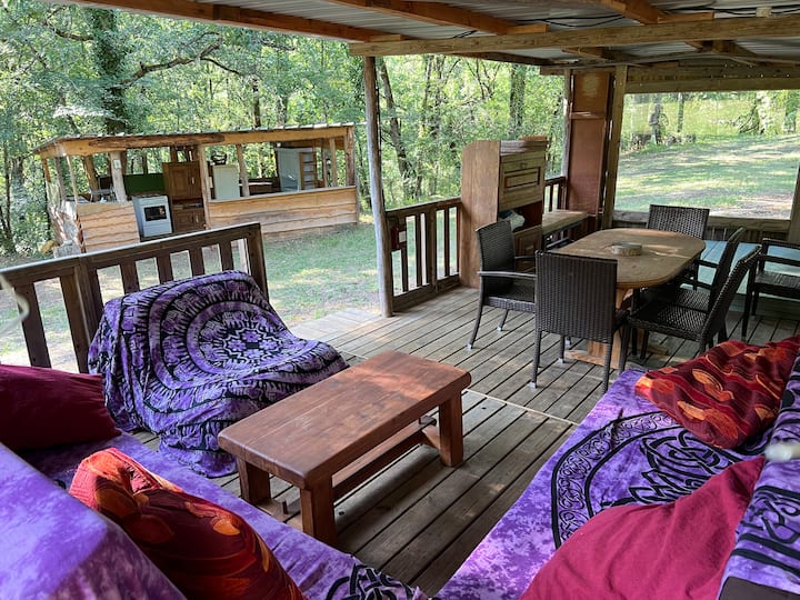 Cabane Tout Confort En Pleine Nature - Dordogne
