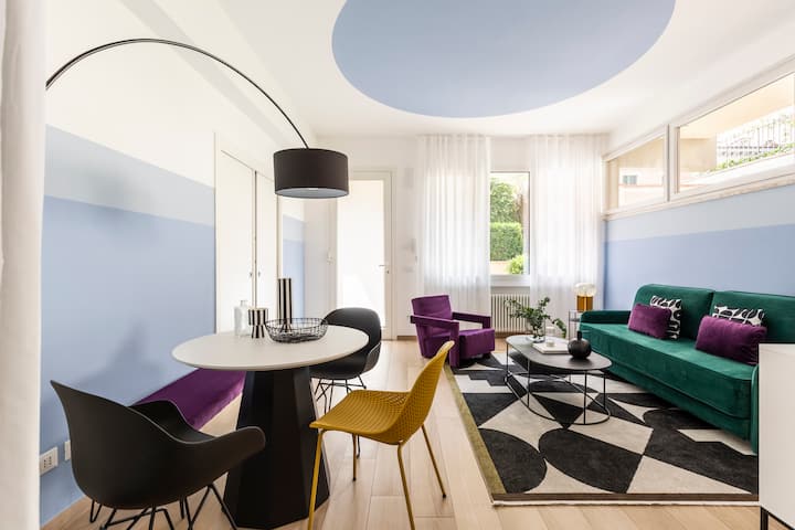 2br/2ba Florence Design Loft With Private Garden - Florença