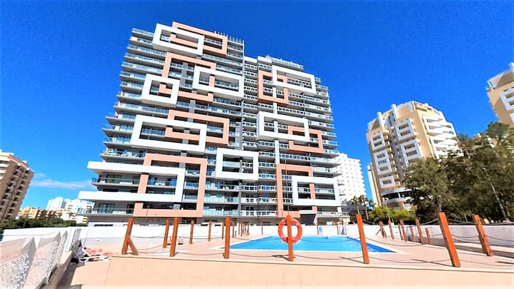 Elite Residence 6e à 150 M. Plage Praia Da Rocha - Portimão