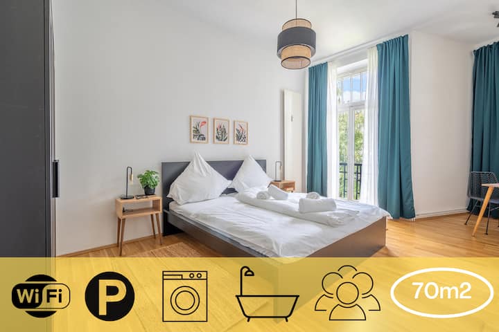 Modern And Central Apartment Near Elbe Castles - 드레스덴