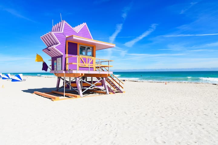 Apart Hotel 2 Queen Beds & Kitchen - South Beach, FL