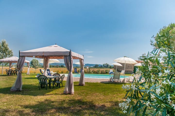 Trilocale & Piscina A 5 Min Da Spiaggia - Scarlino