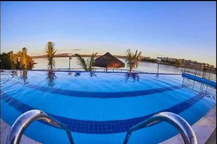 Ilhas Lago Ecoresort Apto Duplo - Caldas Novas