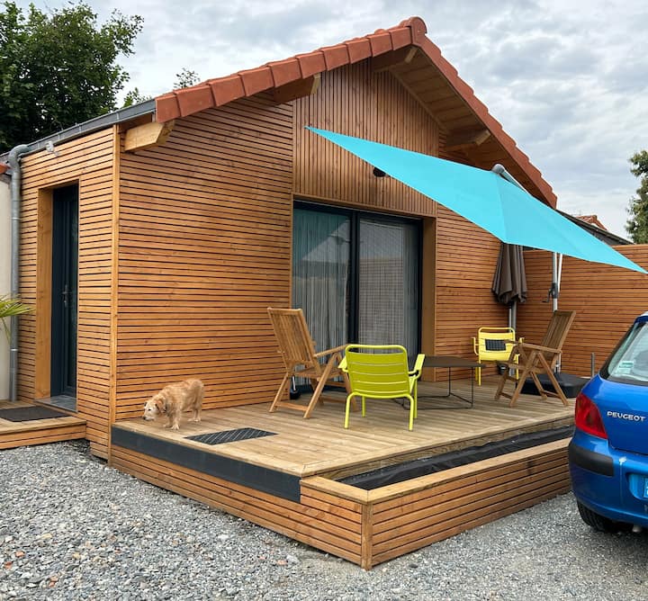 Maison Bois Style Chalet Pmr - Cholet
