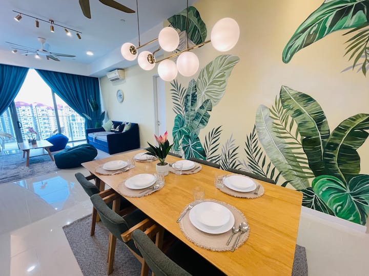 4br Tropiluxe Stay Pj City @ De' Leaf Villa Top - Subang Jaya