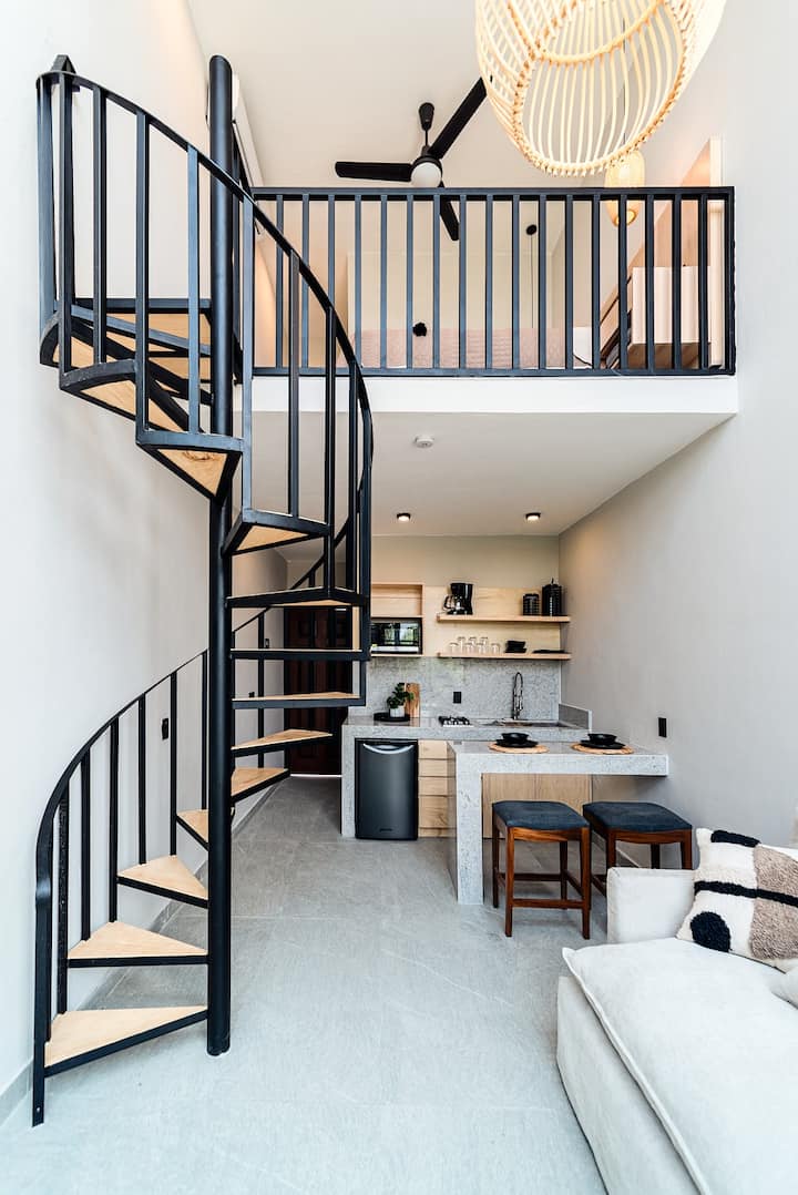 Nordic Style Loft With Pool Access / Vallarta - Puerto Vallarta