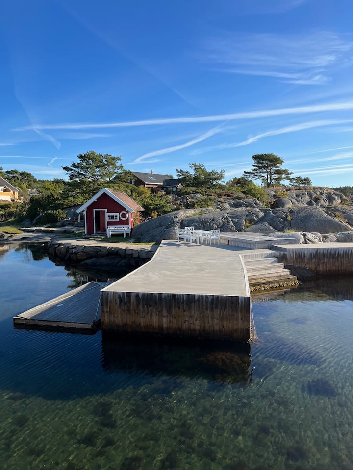 Nytt Sørlandshus Ved Havet - 25 Min Til Dyreparken - Norwegia