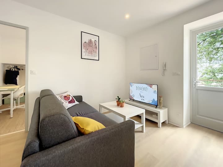 Rodez: Apt. Indép. Jardin: Calme, Netflix, Musée - Pont-de-Salars