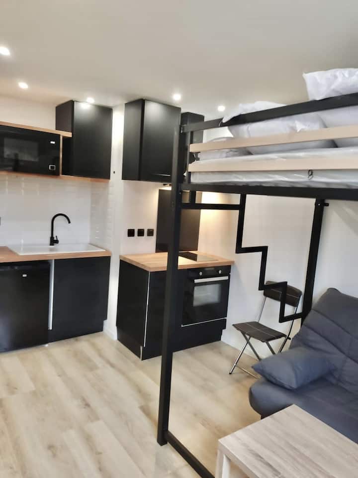 Beau Studio Rénové Praloup 1600 Sur Les Pistes - Barcelonnette