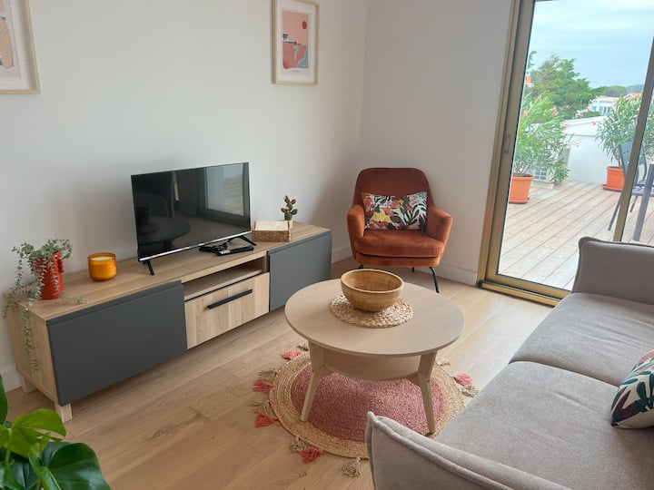 Appartement "Mr" Neuf Front De Mer - Lacanau