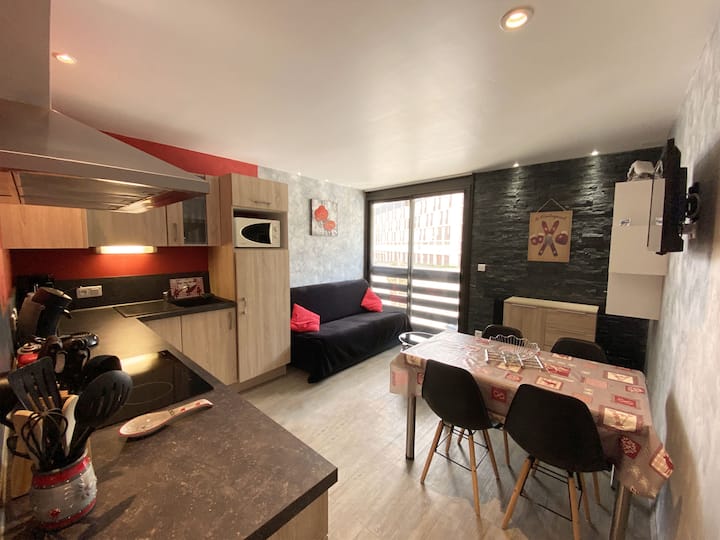 Appartement Au Pied Des Pistes, Labellisé - Piau Engaly