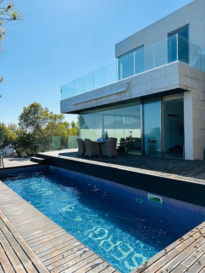 Exclusive Villa Tamarit Con Vistas Al Mar - Tarragona