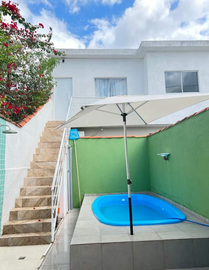 Casa Na Enseada, Com Piscina. - Guarujá