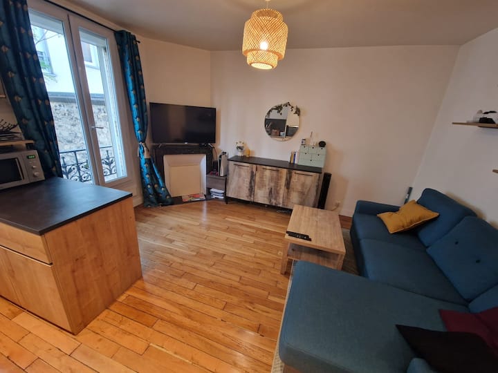 Appartement Calme Sur Cour Arborée à Clichy Centre - Clichy