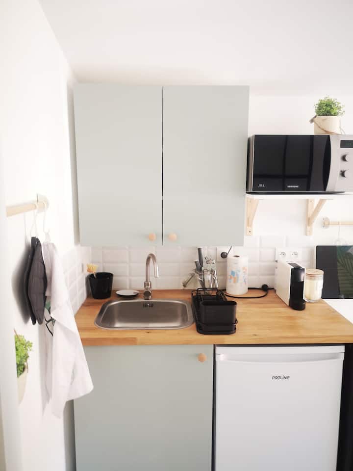 Charmant Petit Studio Avec Terrasse Cosy Privée - Manosque