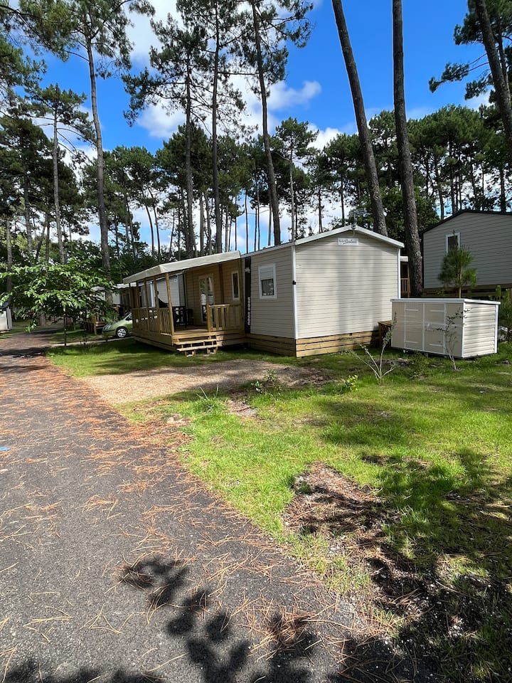 Mobil Home 6/8 Pers à 800m Plage - Seignosse
