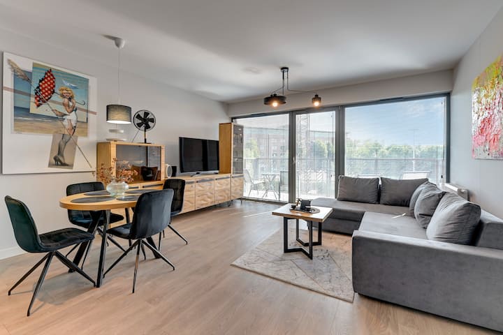 City Center | Parking | Scala 26 With Balcony - Danzig
