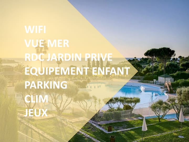 Cap Estérel. T2 Vue Mer, Parking Et Piscine - Le Trayas