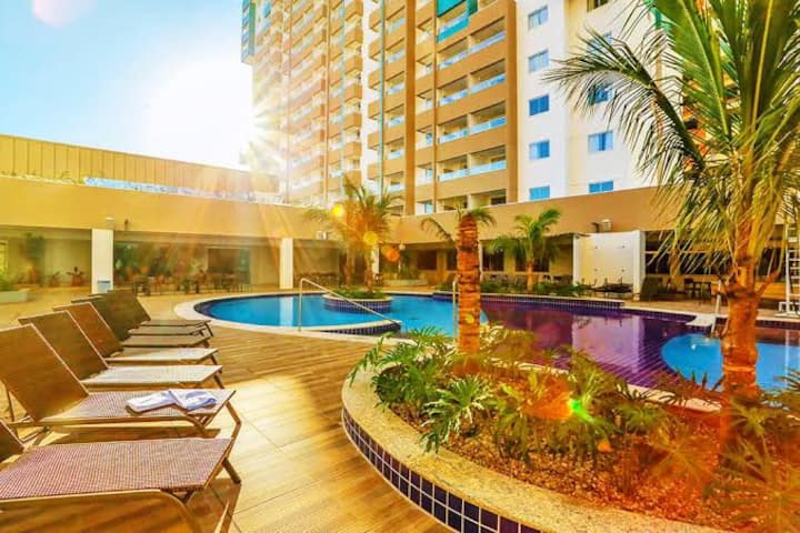 Hospede-se Em Um Lindo E Confortável Resort. - Olimpia