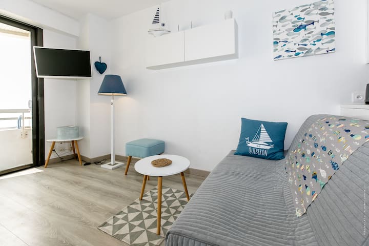 Face Mer, Superbe Studio Au Coeur Du Centre-ville - Quiberon