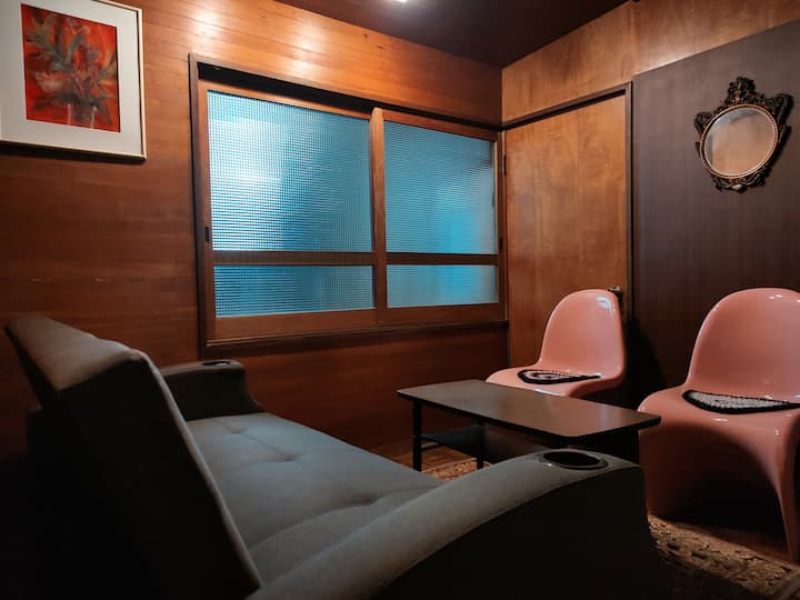 Music & Vegan-friendly 100yr Home, By Lake & Mt.1 - 요시노조