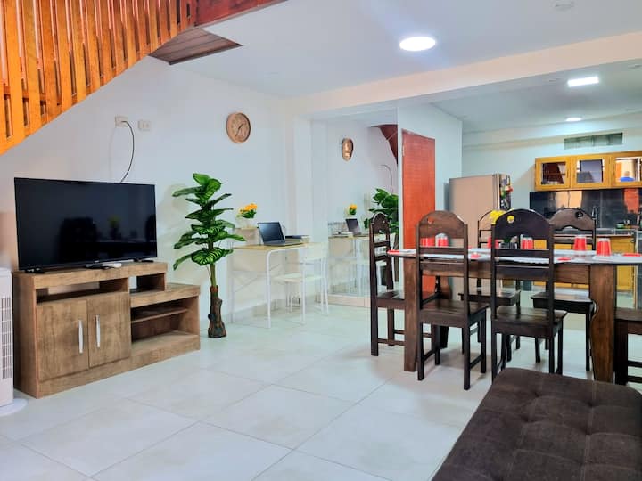 Dpto Céntrico Con 2 Hab, Wifi Y Cocina Equipada - Iquitos
