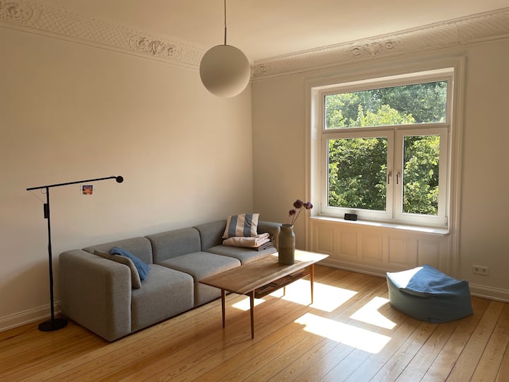 Quiet, Central Art Nouveau Apt Close To Schanze - Hambourg