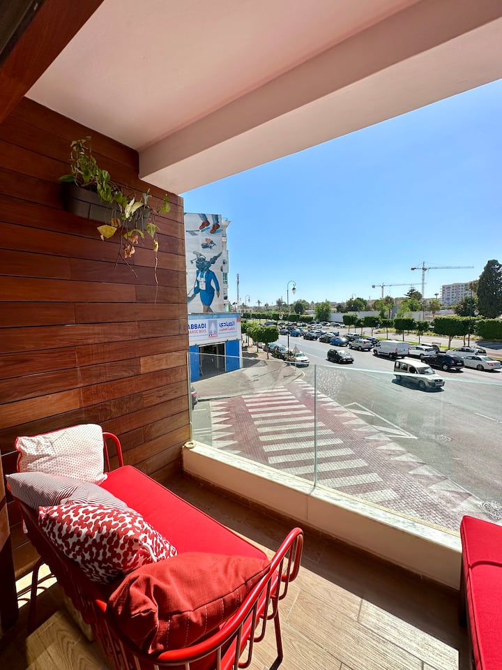 New Luxury Apartment Agdal (Train Station Tgv) - Rabat