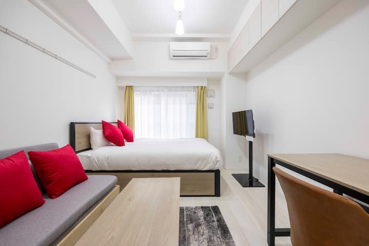 Built In 2023! Beautiful White Base Room/107 - Kawasaki