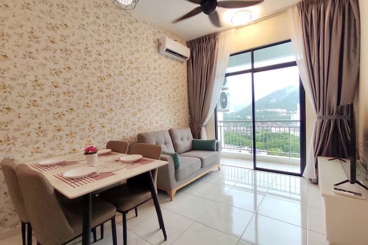Thesun＃2 Cozy Rooms＃spacious＃free Parking＃4 Guests - Bayan Lepas