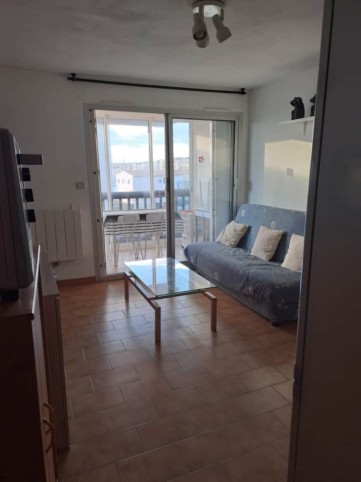 T2 Cabine Avec Piscine - Agde