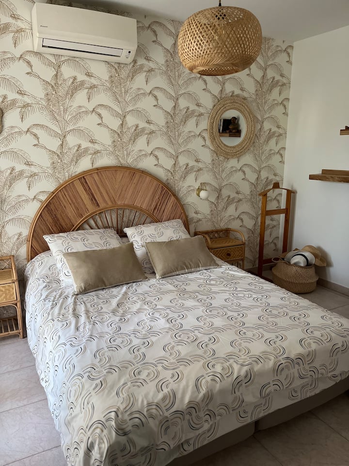 Le Jardin De Marie, Chambre Romantique - La Ciotat