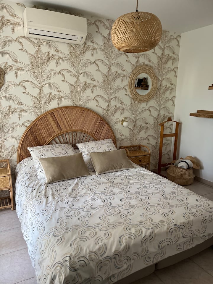 Le Jardin De Marie, Chambre Romantique - La Ciotat