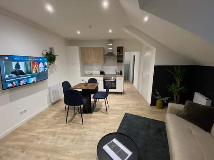 Appartement Myaka Boho Free Wifi - Cholet