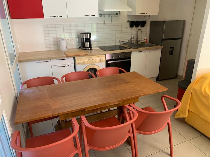 Jardin -Parking-1 Km La Plage -Résidence Sécurisée - Marseille