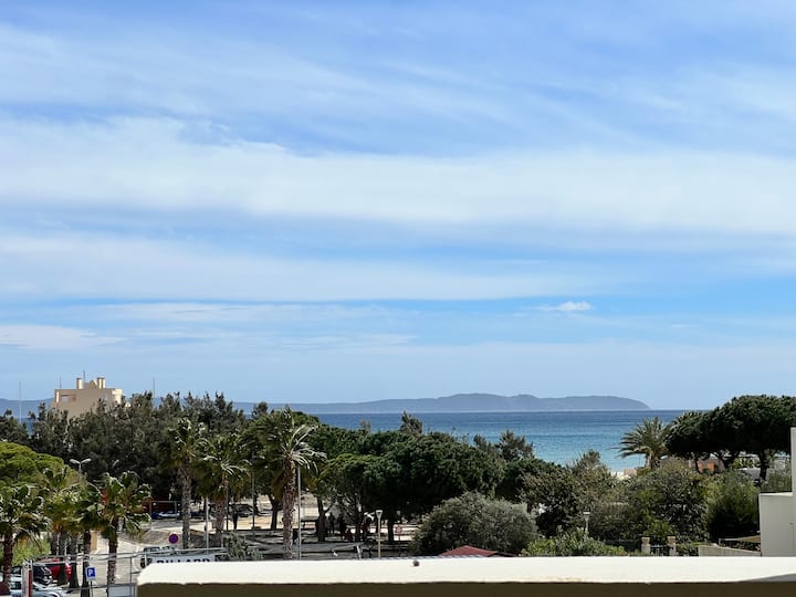 Appartement T4 Vue Et Bord De Mer Classé 3* - Bormes-les-Mimosas