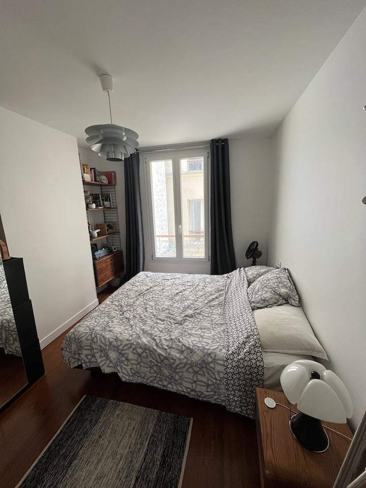 Deux-pièces Cosy Au Calme - ibis Paris Gare du Nord Château Landon 10ème