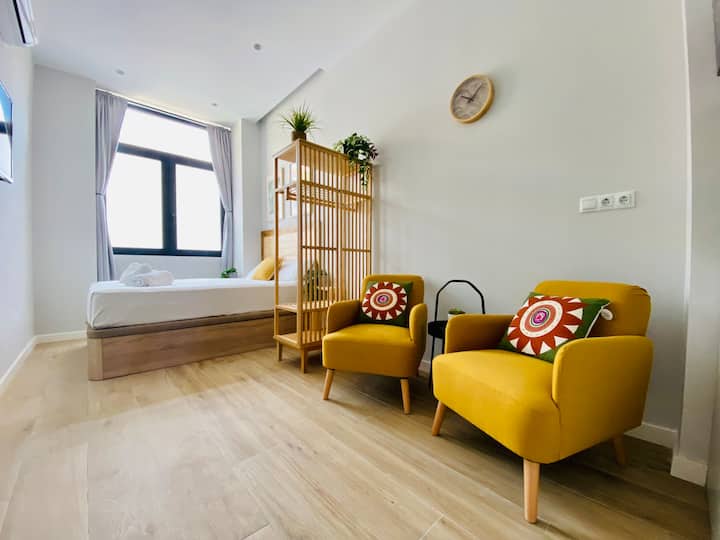 Cabanyal Room 1 - Small & Stylish By The Beach - Valencia