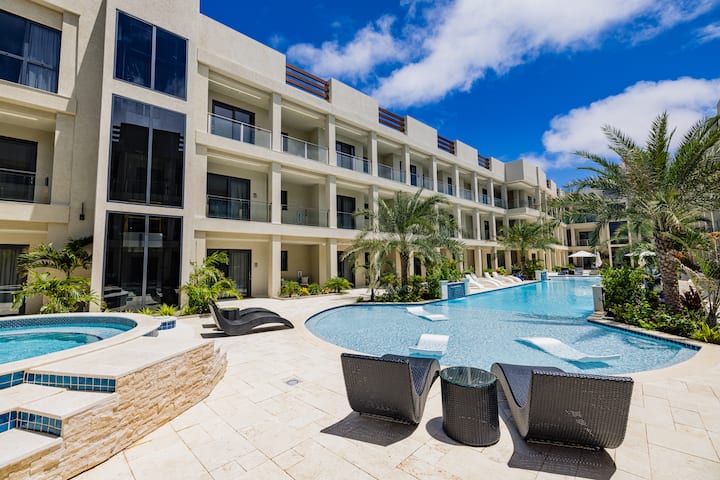 Luxurious Condo1br/1bth Private Ocean View Balcony - Aruba