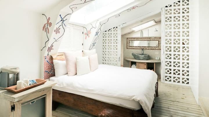 汎水淩山。觀星雙人房 - Xincheng Township