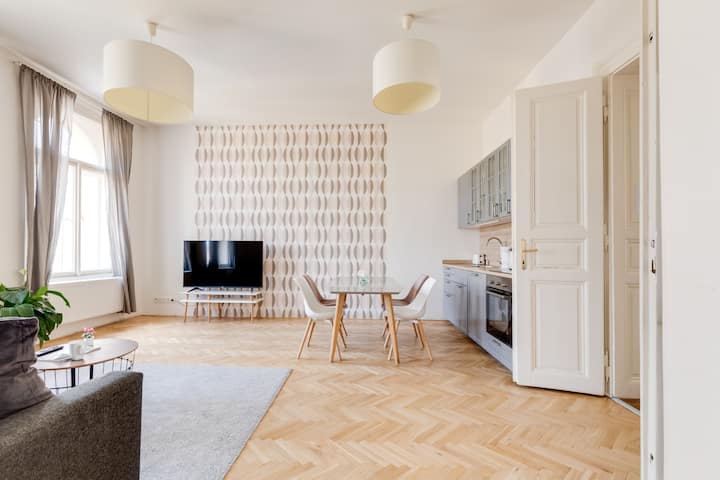 New & Cozy 3bds In Historical Center - S8 - Prag