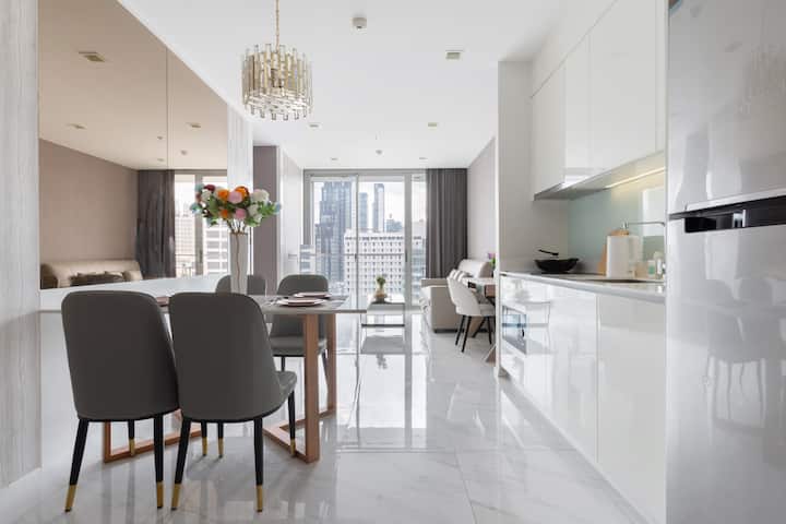 -The Echelon 11- Appartement De Luxe-2 Chambres - Bangkok