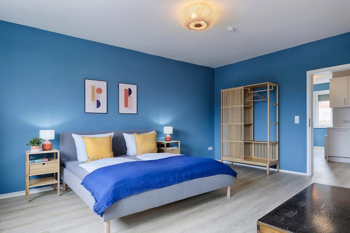 Homie Stay Bad Blue - Apartment For 4 - Ochsenfurt