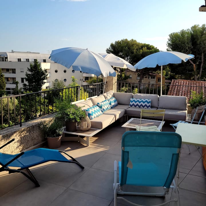 Logement T2 Vue Mer Grande Terrasse - La Ciotat - La Ciotat