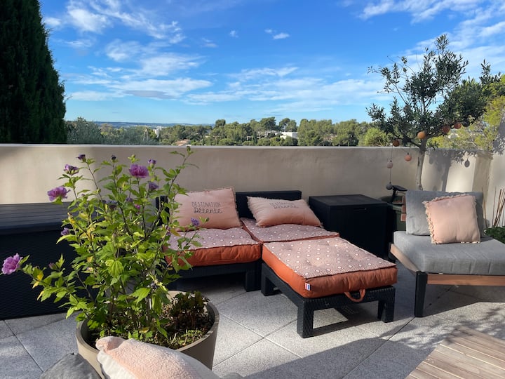 Terrasse Du Lavandou - 님